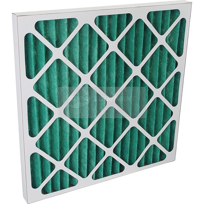 F24 Spray Booth Pleated Panel Air Filter G4 595 x 595 x 97mm - 5 Pack
