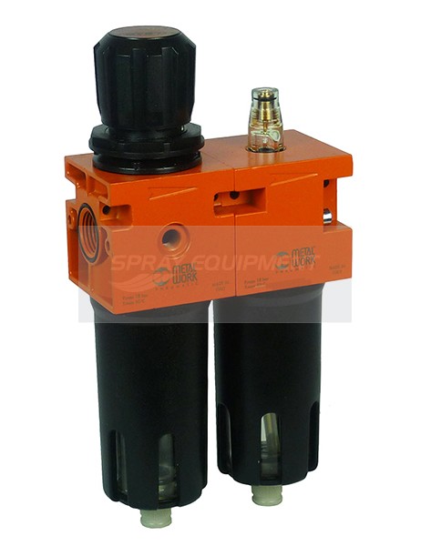 Metalwork New Deal Air Filter Regulator With Lubricator