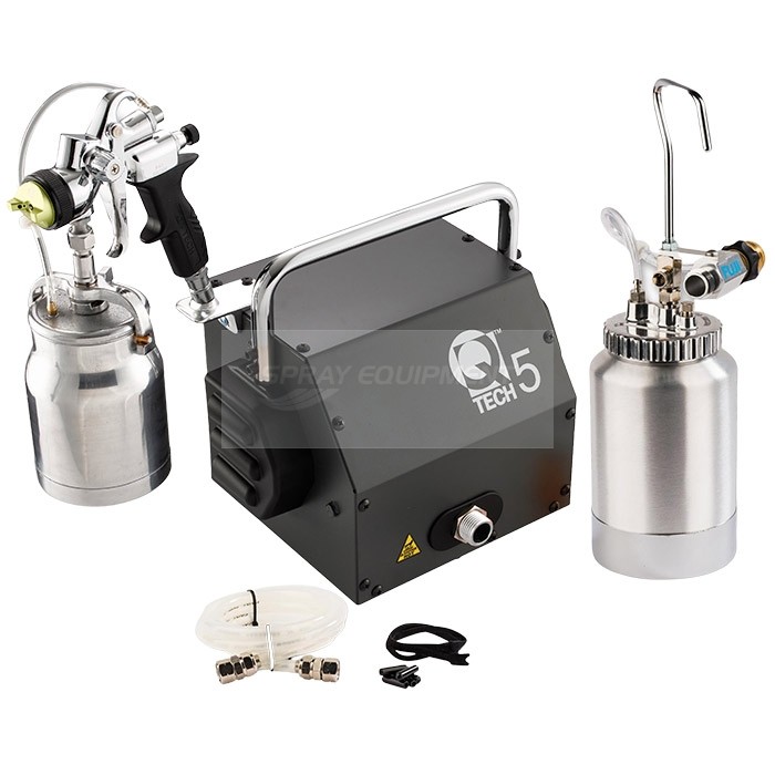 Q-Tech Q5 HVLP Turbine With 2ltr Remote Pot