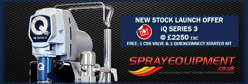 Airless sprayer packages from Wagner Q-Tech Tritech and others